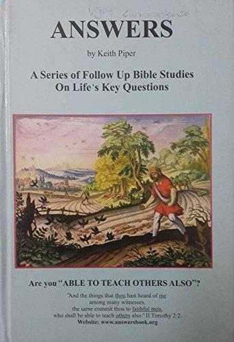 Buy Grace & Truth Publications Answers By Keith Piper_English Book ...