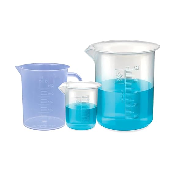 Buy Bello Polypropylene Plastic Beaker with Graduation Marks and ...