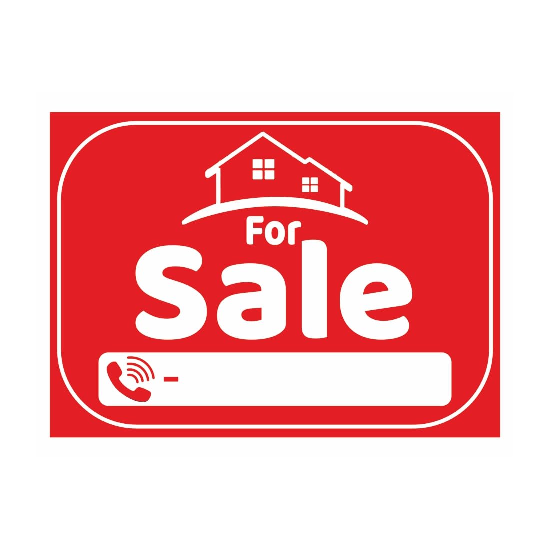 Buy ORDERSHOCK House For Sale Sign Board Sun Board For Home, House Sale ...