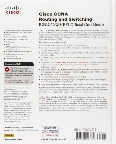 Snapklik.com : CCNA Routing And Switching ICND2 200-101 Official Cert Guide