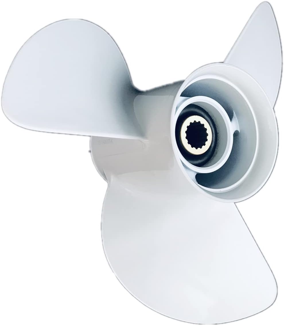 WONENGDA 13 1/4 x 17 (Hub Kits Included) Alunimium Outboard Propeller ...