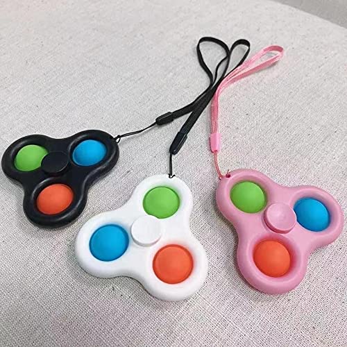 2 En 1 Push Pop Fidget Spinner Simple Dimple Fidget | Desertcart PAKISTAN
