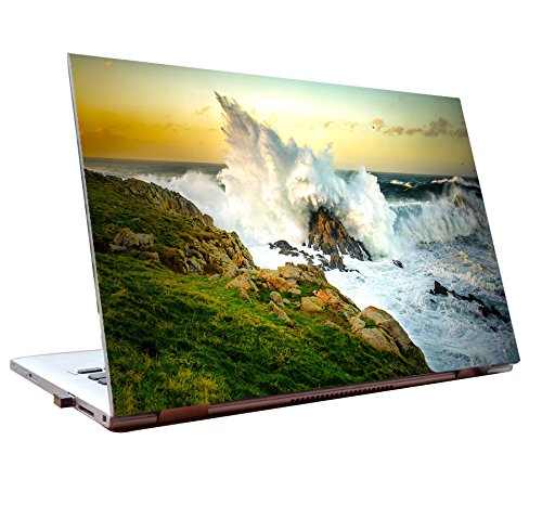 Tamatina Laptop Skins 14 inch - Waves - Ocean - Beach - HD Quality ...