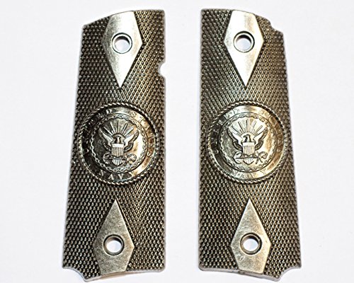 US Navy Emblem Seal Military 1911 Pistol Gun Grips - Want It All