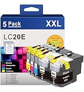 Amazon.com: LC20E XXL Super High Yield Ink Cartridges Replacement for ...