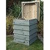 Treated Timber Heavy Duty Garden Composter - painted Willow : Amazon.co ...