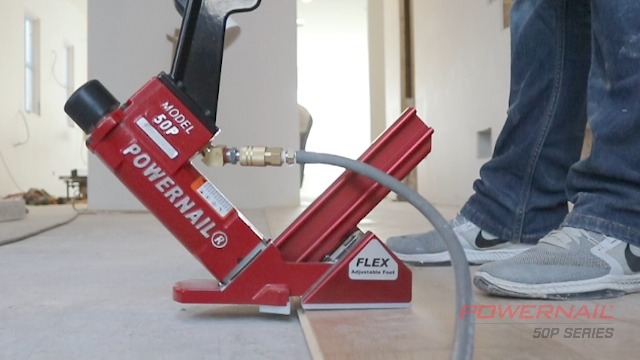 Watch Powernail 50P Series 18 Gauge L-Cleat Flooring Nailers on Amazon Live