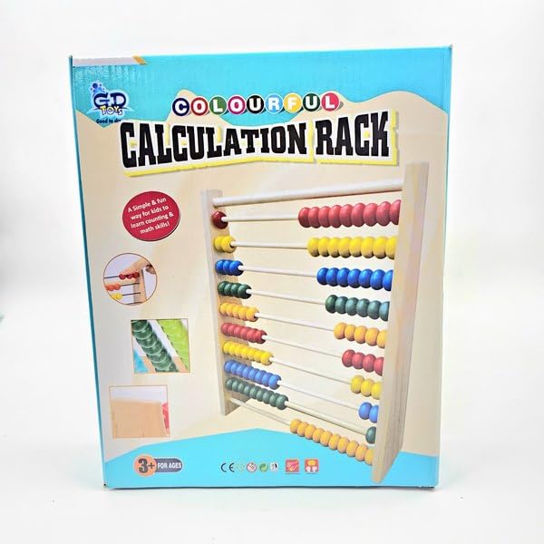 Extrokids Wooden Colourful Abacus For Kids - EKT3124 : Amazon.in: Toys ...
