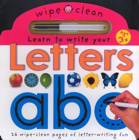 Wipe Clean Letters: Priddy, Roger: Books - Amazon.ca