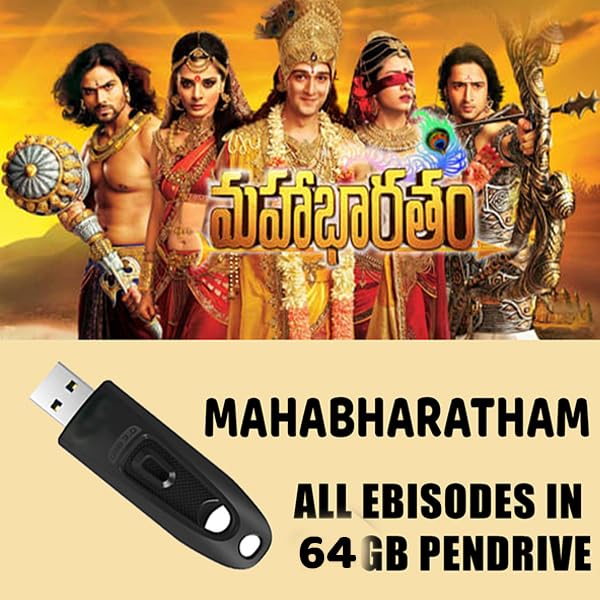 Mahabharatham TV Series Pendrive