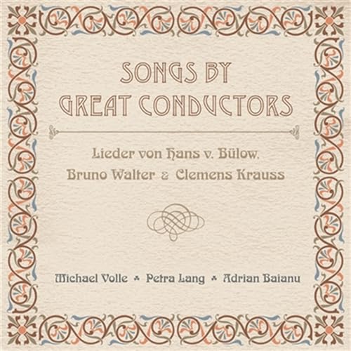 Amazon.com: Bulow, H. Von: 5 Lieder / Walter, B.: 3 Lieder Nach Josef ...