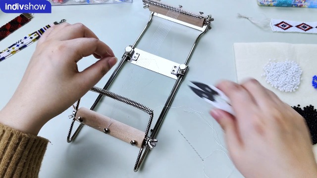 Watch Adjustable Bead Loom,Seed Bead Loom Kit on Amazon Live