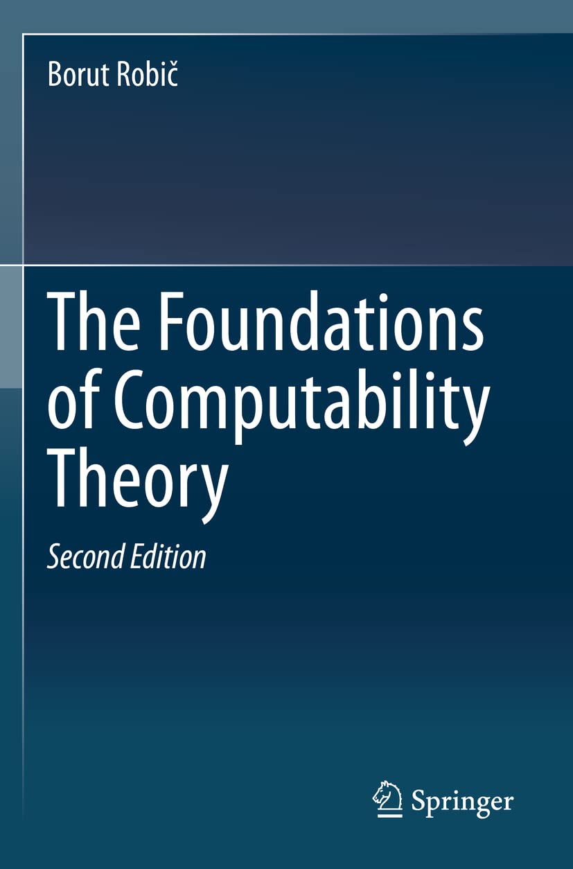 Amazon | The Foundations of Computability Theory | Robič, Borut | Logic