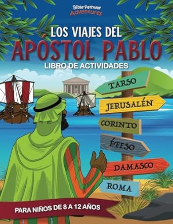 Libro de actividades: Los viajes del apóstol pablo (Spanish Edition ...