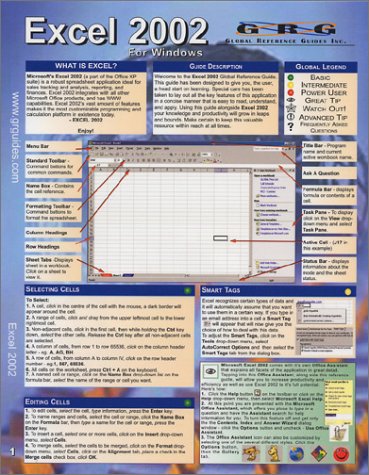 Buy Excel 2002 For Windows Quick Reference Guide Book Online at Low ...