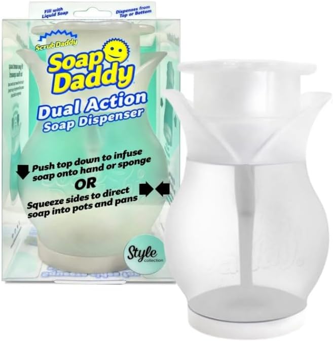Amazon.com: Soap Dispenser ~ Soap Daddy, Dual Action for Kitchen ...