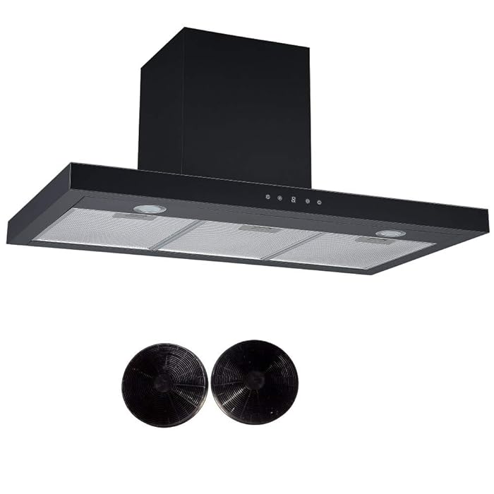 Buy Cookology Designer Box Cooker Hood, Touch Control T Shaped Kitchen ...