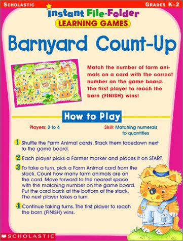 Amazon | Instant File Folder Learning Games: Barnyard Count-Up ...