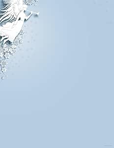 Amazon.com : Great Papers! Winter Snow Angel Letterhead, for ...