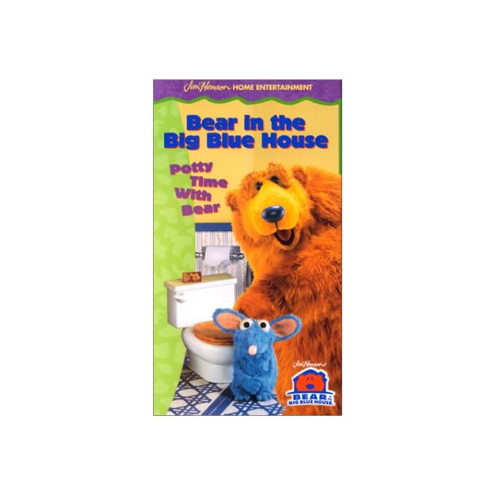 Buy Bear in the Big Blue House - Potty Time with Bear [VHS] Online at ...