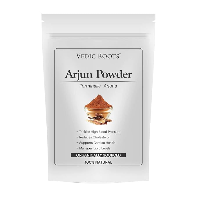 Buy Vedic Roots Natural Arjun Chaal Powder | Organic Arjun Bark,Arjuna ...