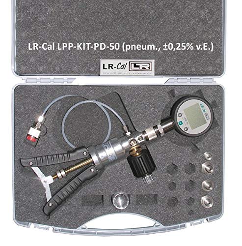 LR-Cal LPP-Kit-PD-50 Pneumatic Pressure Calibration Kit 580 PSI: Amazon.com: Industrial & Scientific
