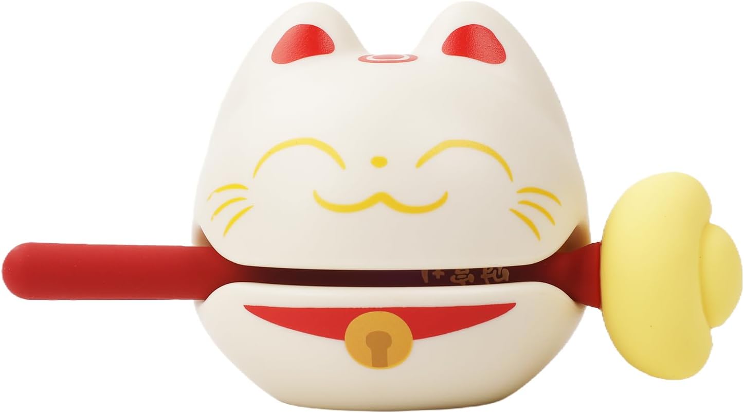 Amazon.com: Larcele Creative Cat Wooden Fish Percussion Instrument (XMY ...