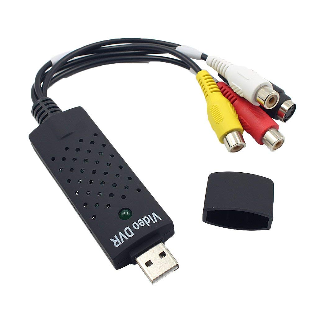HiperAds USB 2.0 Easycap Dc60 TV DVD VHS Video Adapter Capture Card ...