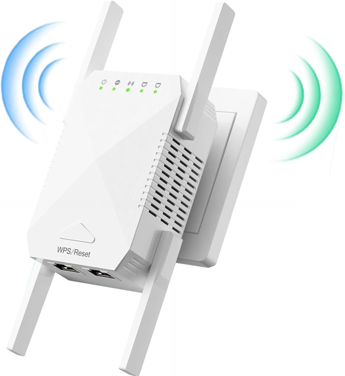 Amazon.com: WiFi Repeater,2024 Upgraded WiFi Extender Signal Amplifier ...