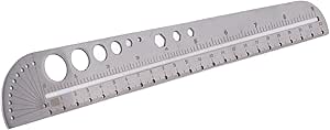Amazon.com: Stainless Steel Ruler, Metal Yard Stick, Cutting Ruler ...