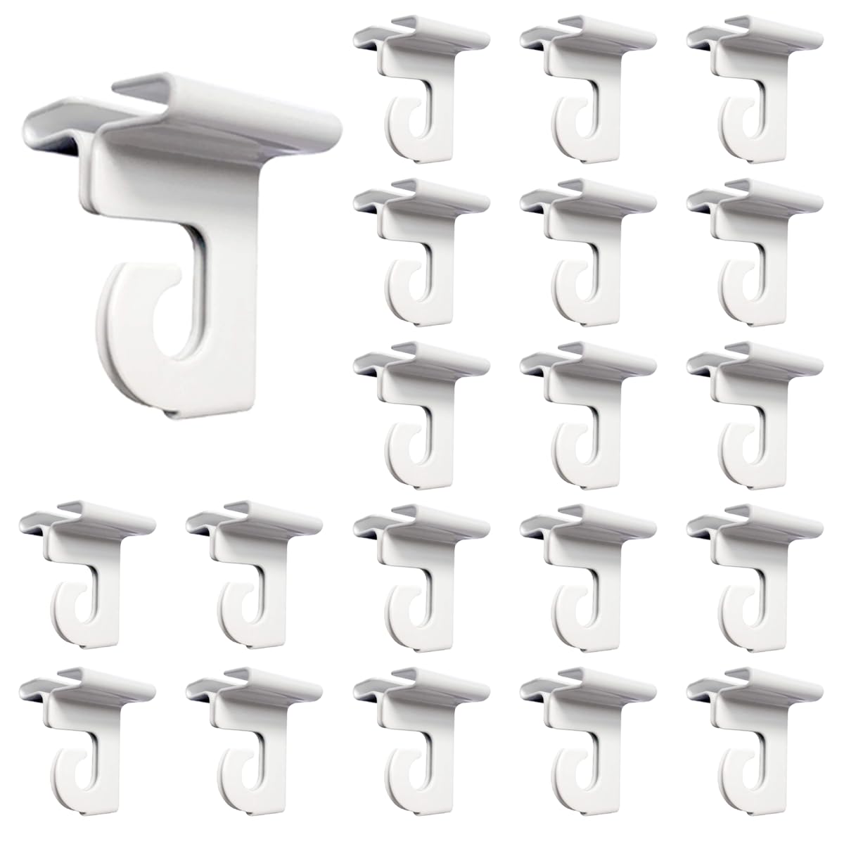 Clip Strip 20 Pairs Drop Ceiling Hooks for Hanging, Suspended Track ...