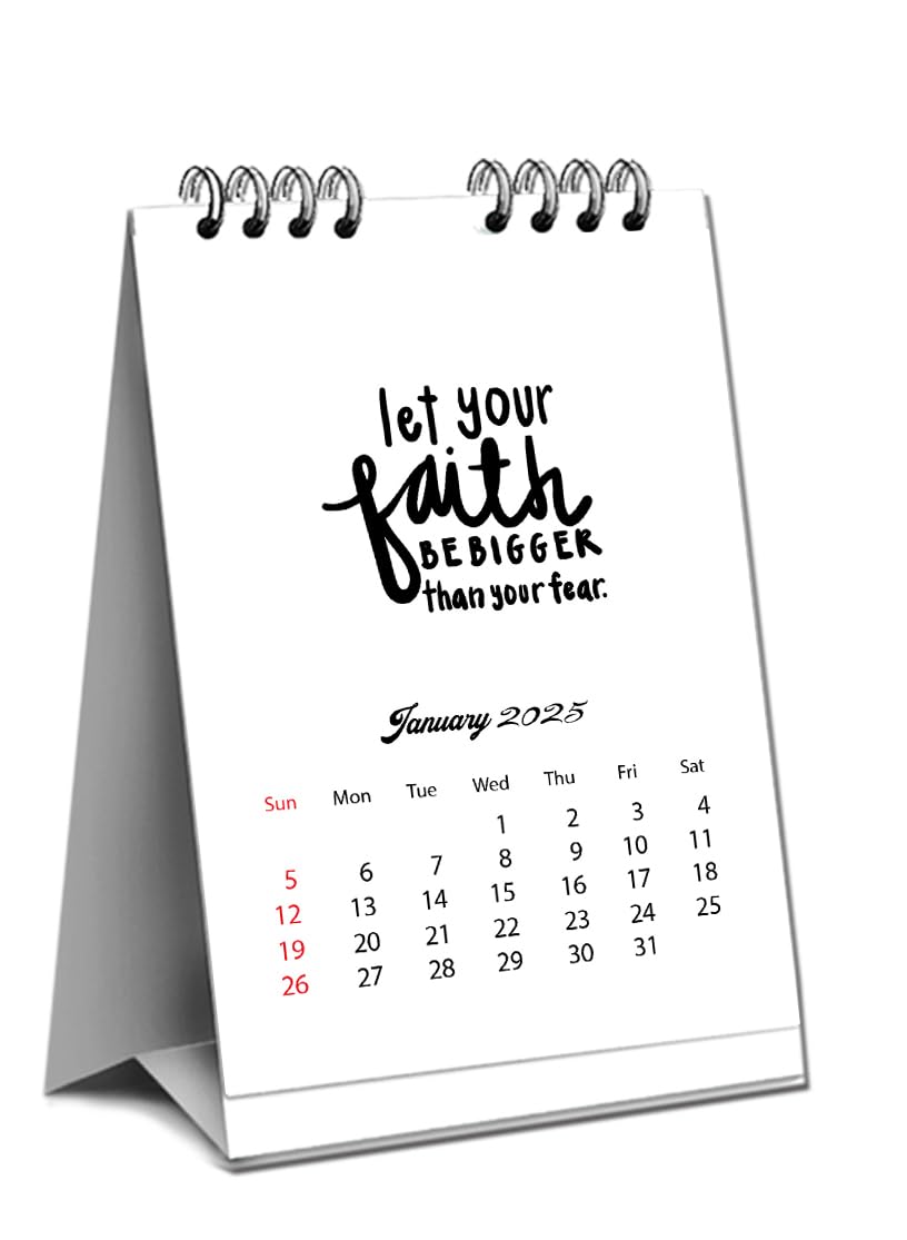 Desktop Calendar 2025 by Paperaft/Tabletop Calendar 2025/Calendar for ...