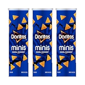 Amazon.com: Generic Doritos Minis, Cool Ranch Flavored Snack Chips ...