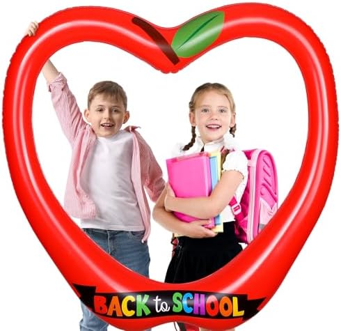 Amazon.com: 7-gost Back to School Party Photo Booth Props First Day of ...