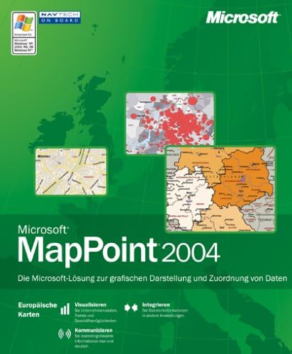 Amazon.com: Microsoft MapPoint 2004 Upgrade