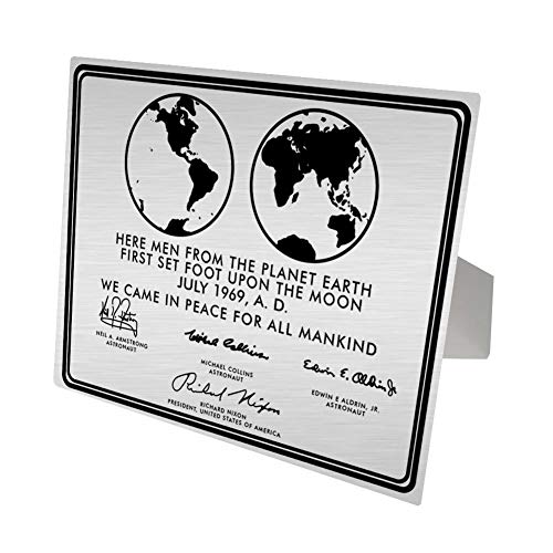 Nasa Plaque for sale | Only 4 left at -65%