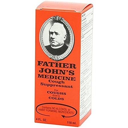 Amazon.com: Father John's Cough Medicine Plus, 4 Ounces : Health ...