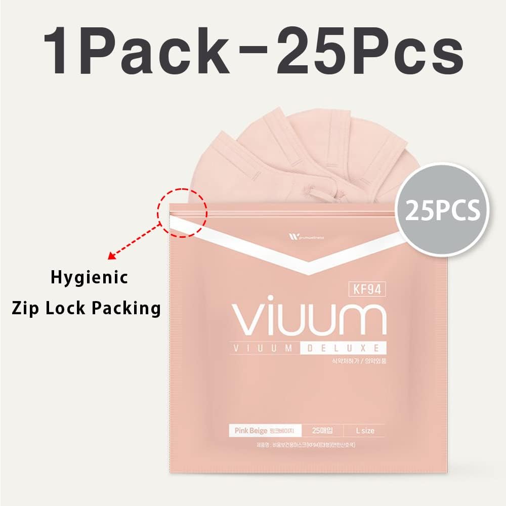 Buy 25pcs] VIUUM Deluxe Korean Face Color Mask– Soft and Durable Korea ...