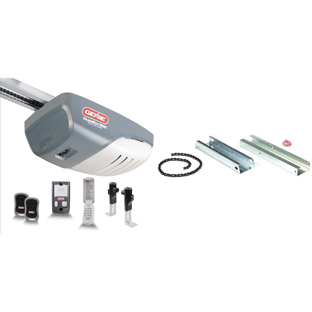 Genie ChainMax 1000 Garage Door Opener - Durable Chain Drive - Includes ...