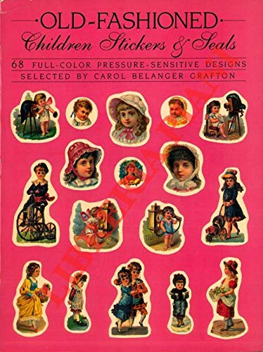 Old-fashioned children stickers & seals.: N.A. -: Amazon.com: Books