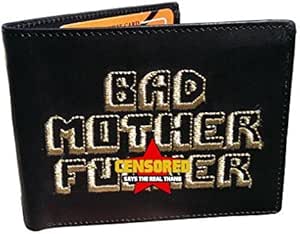 Amazon.com: BMF Embroidered Genuine Leather Wallet GOLD Version ...