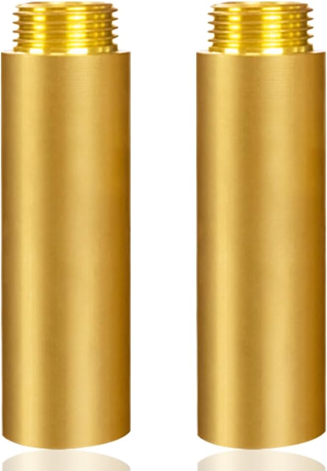 Brass Tap Extension 3/4 Inch x 100 mm, DN20 Thread Extension, 3/4 Inch ...