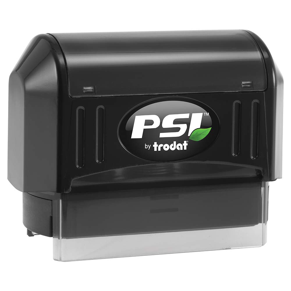 Amazon.com : PSI 2264 Custom PRE-Inked Stamps (1" x 2-5/8") : Office ...