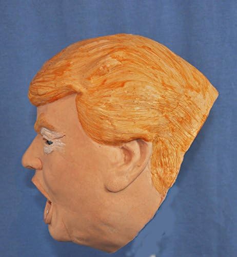 Amazon.com: Donald Trump Foam Latex Mask, Black : Toys & Games