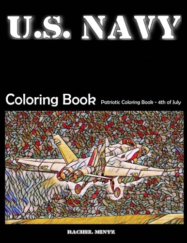 Amazon.com: The US Navy Coloring Book: Patriotic Coloring Book (4th of ...