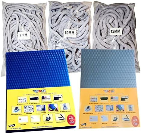 Plastic A4 Size Book Spiral Binding Sheet - Set of 2, Pack of 100 ...