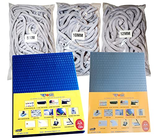 Kosh Combo Pack for A /4 Spiral Binding Sheet 2 Packet with Spiral ...