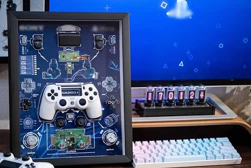 Amazon.com: Disassembled Controller Frame for PS4, for DualShock 4 ...