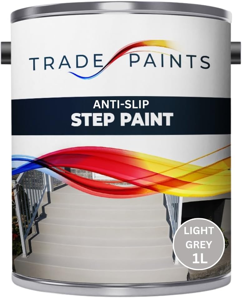 Blackfriar Anti Slip Floor and Step Safety Paint Light Grey - 1 Litre ...