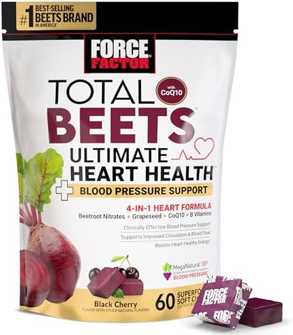 Amazon.com: HumanN SuperBeets CardiO2 Beet Energy Chews - Betalains ...